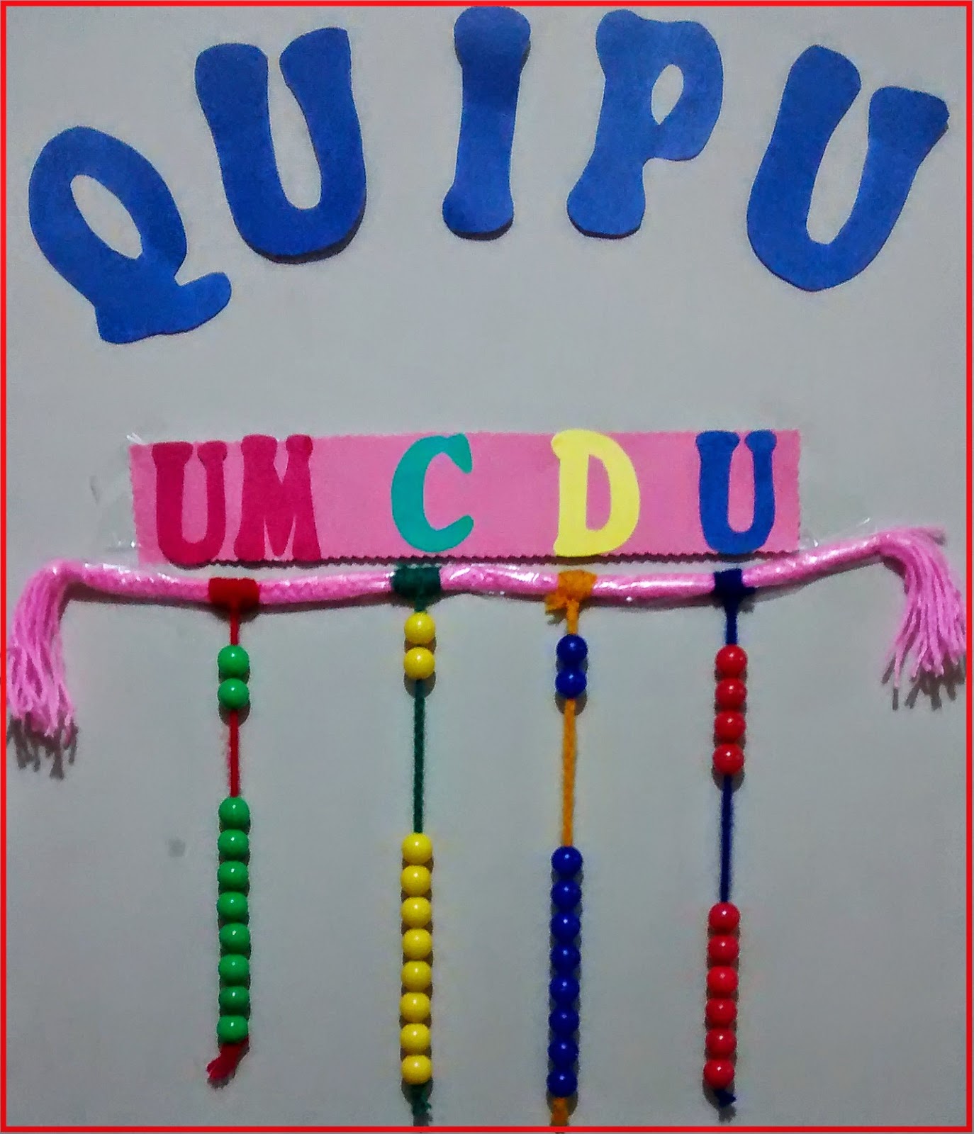 Didáctica de la Matemática - Juana Gabriel O.: EL QUIPU